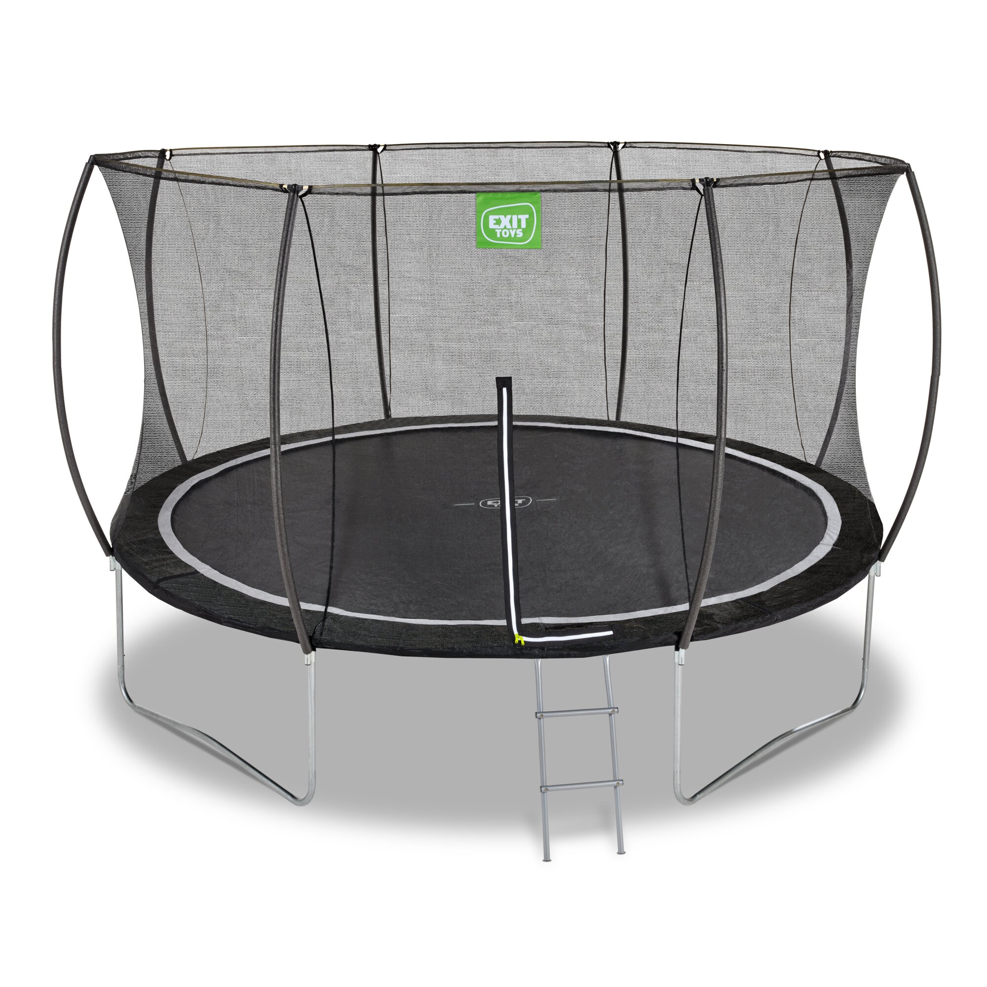 EXIT Black Edition trampoline Ø 366cm - zwart | Ø 366 cm | 12.93.12.50