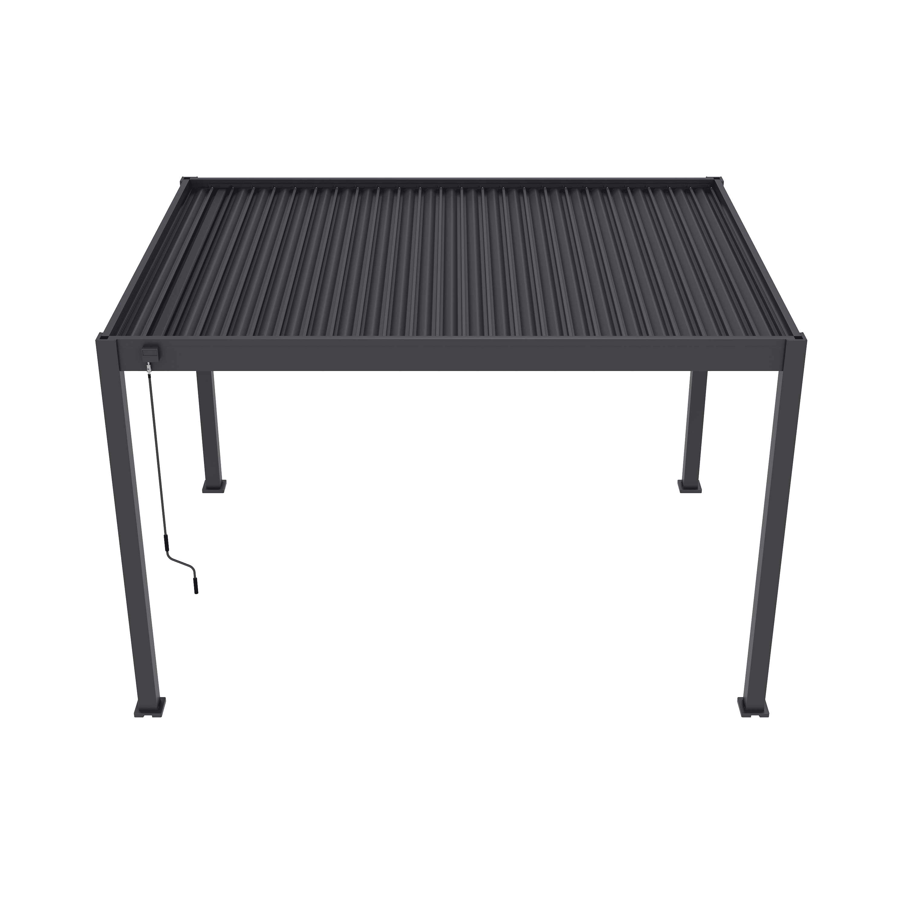 Orion Comfort overkapping - 300x400 cm - Antraciet | 300 x 400 cm ...