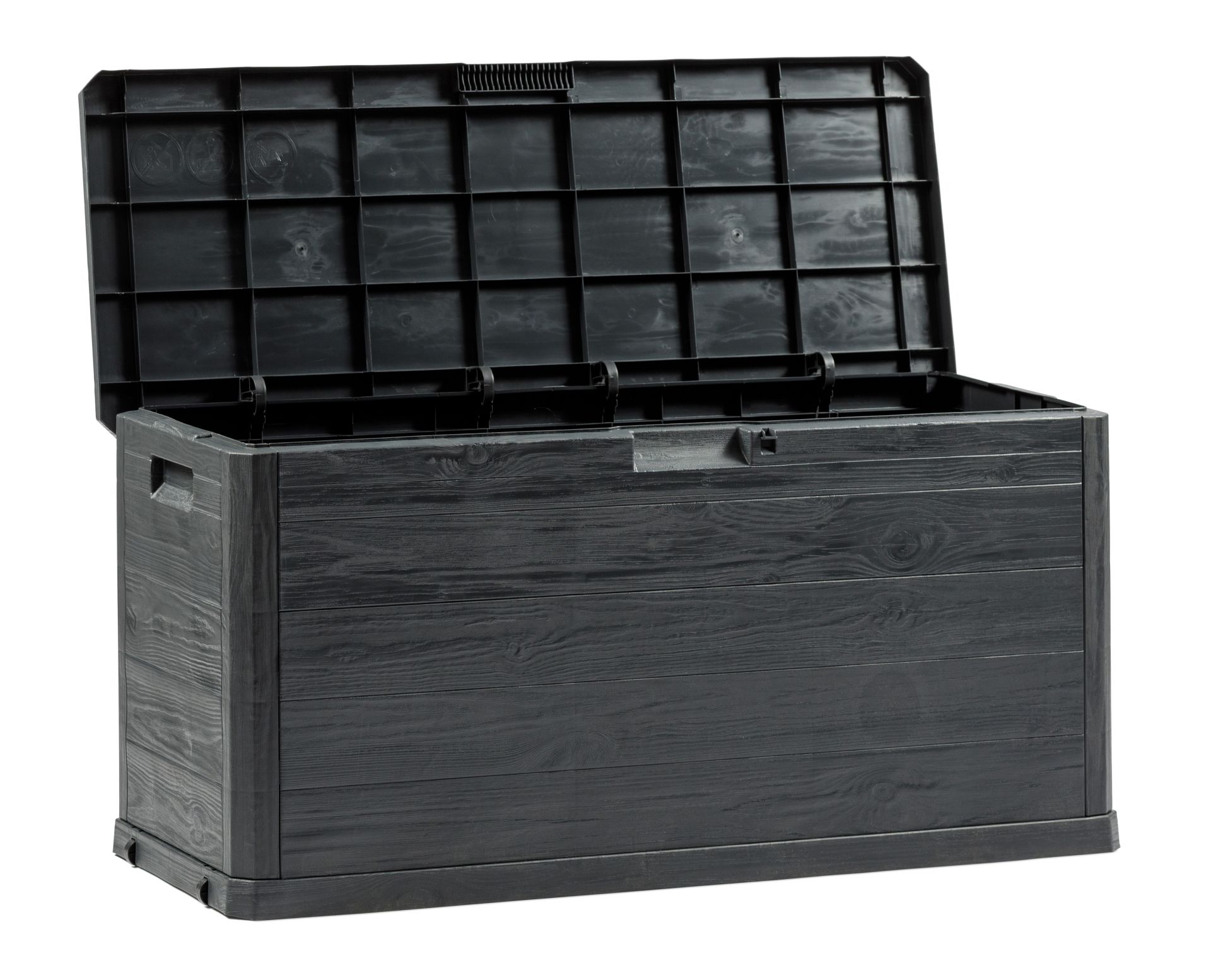 Toomax Woody's opbergbox - 280 liter - antraciet | 280 liter ...